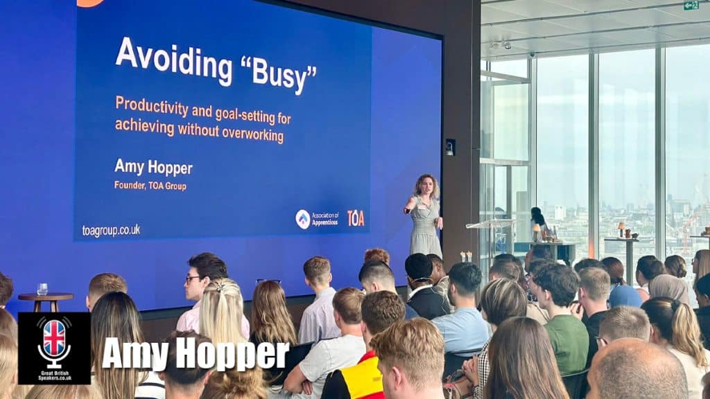 Amy Hopper | Google Top Agency at 28 | Workplace Productivity | Great British Speakers