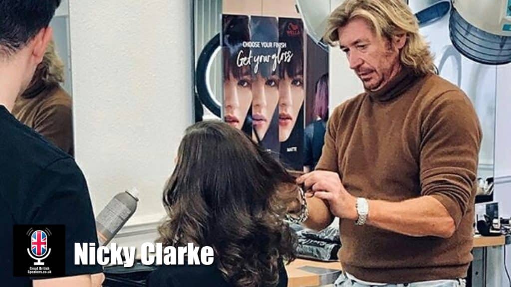 Nicky Clarke OBE | Global Hairdresser at Great British Speakers