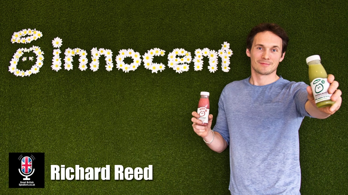Richard Reed CBE | Innocent Drinks | No.1 in Europe | Great British ...