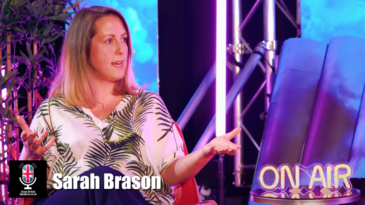 Brand Specialist Sarah Brason at Great British Speakers