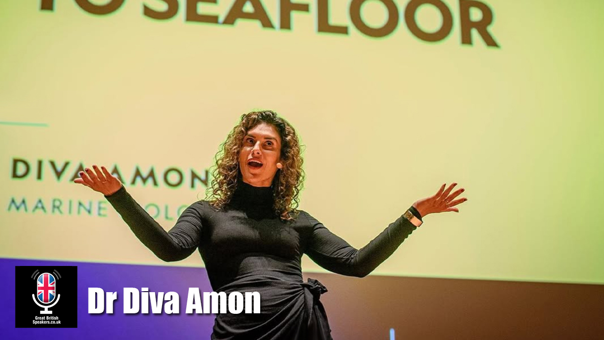 Marine Biologist Dr Diva Amon at Great British Speakers