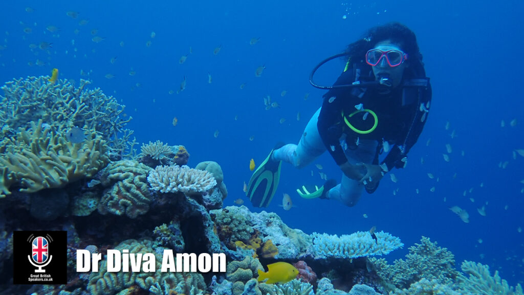 Marine Biologist Dr Diva Amon at Great British Speakers