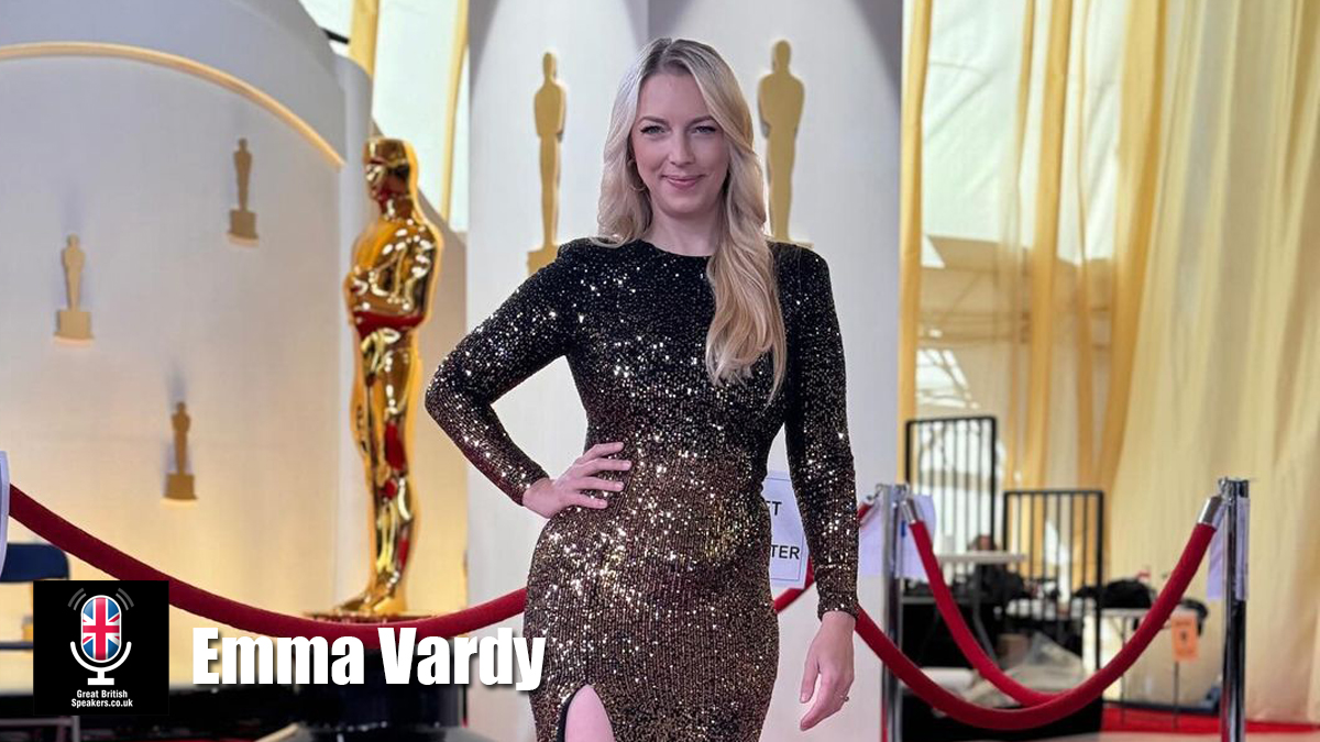 BBC Correspondent Emma Vardy at Great British Speakers