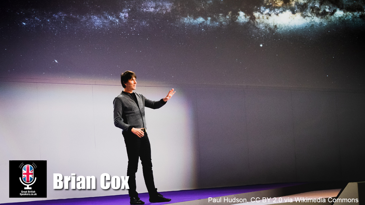 Professor Brian Cox, Speaker Booking, Great British Speakers