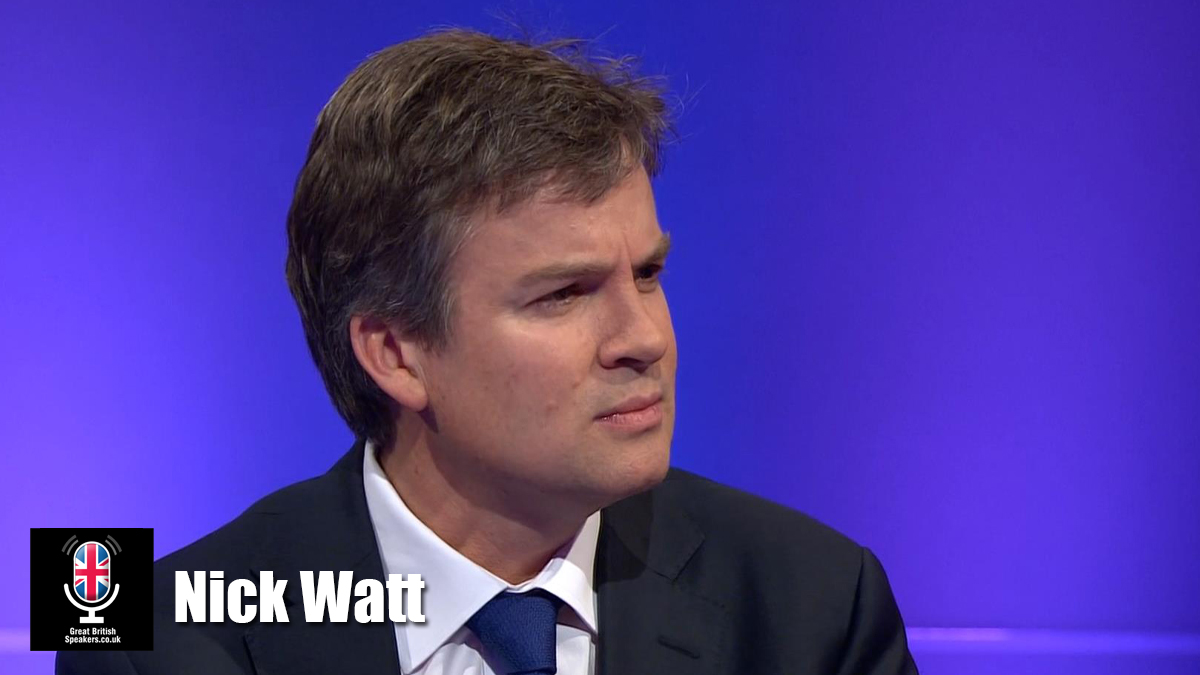 Political Broadcaster Nick Watt at Great British Speakers